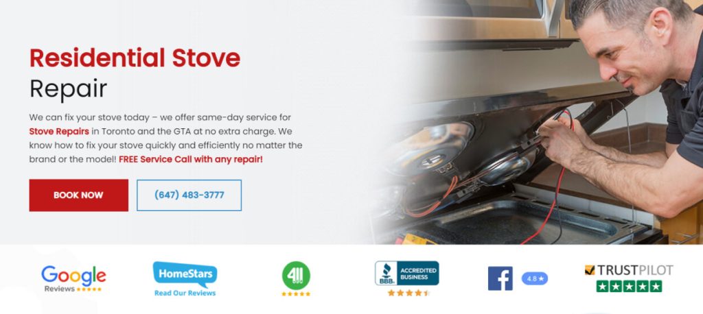 Digital Integration For CooperFix Appliance Repair | Gilmedia